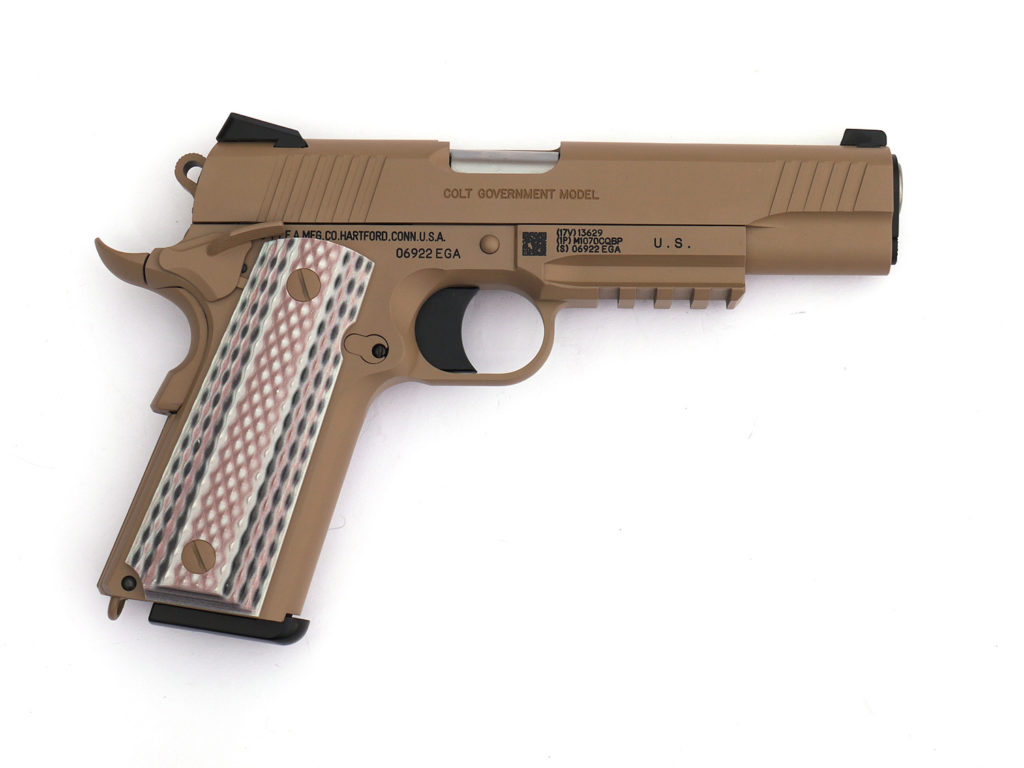 WE-M45A1-FDE-USMC | gunmarking.com